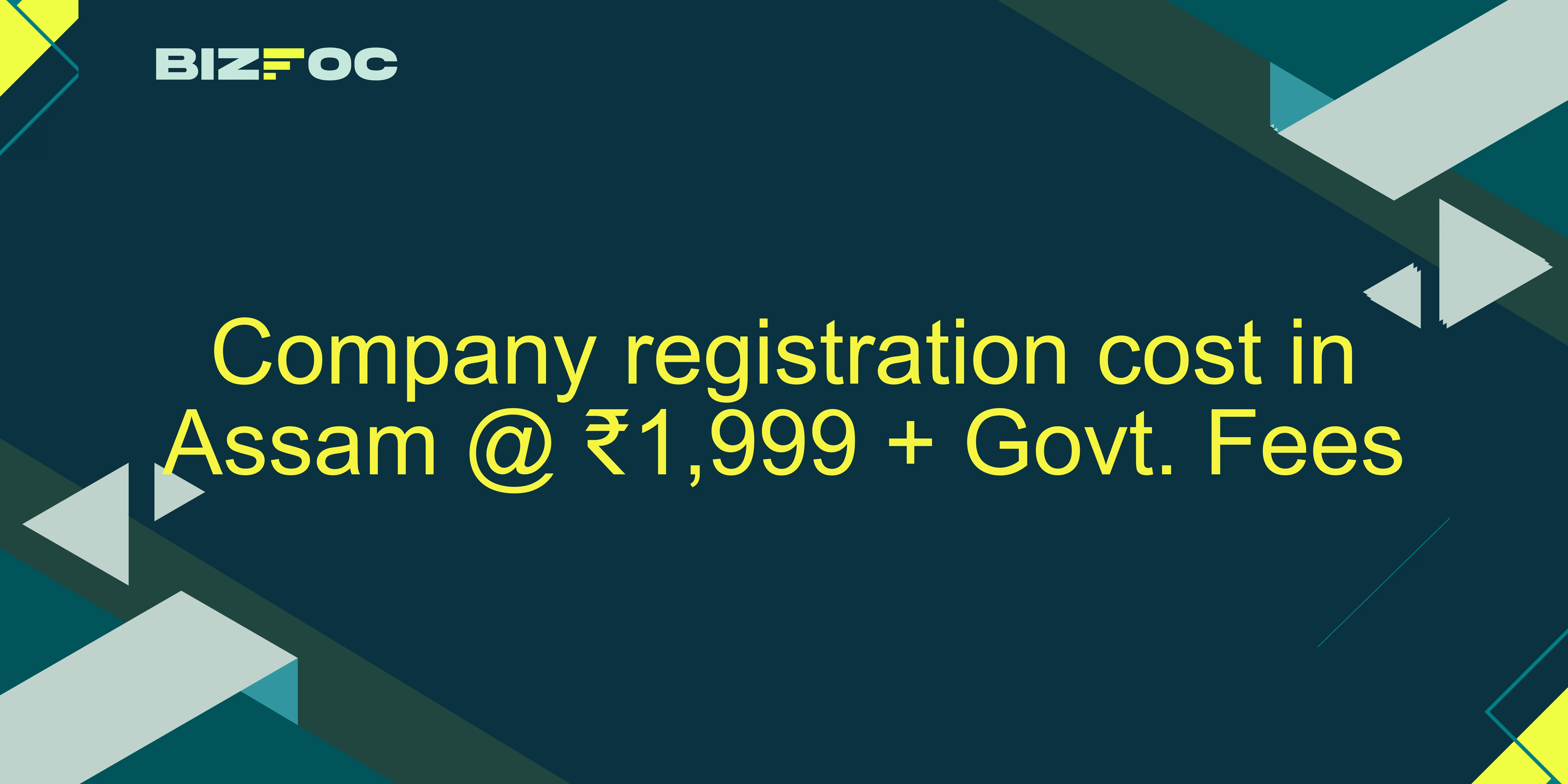 Private Limited Company Registration Cost in Assam